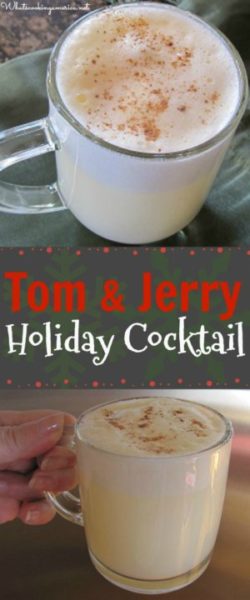 Tom and Jerry Batter Mix and Cocktail Drink Recipe