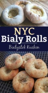 Bialy History and Recipe, Bialystok Kuchen, Whats Cooking America