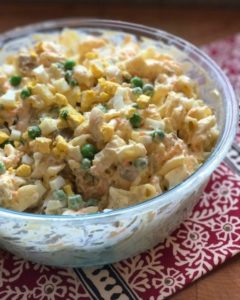 Authentic Hawaiian Potato Macaroni Salad Recipe | Potato Mac Salad